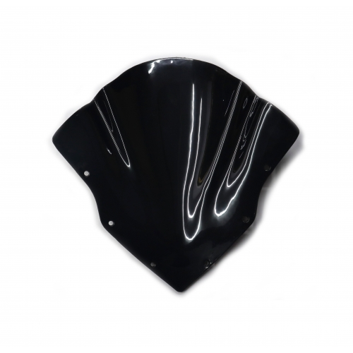 Xtremz Polycarbonate Visor For Pulsar RS200 Double Bubble Visor - Black ...
