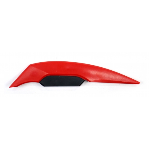 Xtremz Small Aero Fin Spoiler For Universal Bikes & Helmets - Red Color