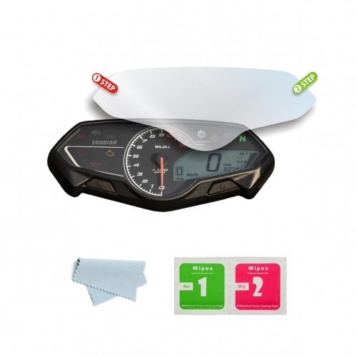Erodian Meter Display Screen Protector For Bajaj Pulsar N160, N250 ...