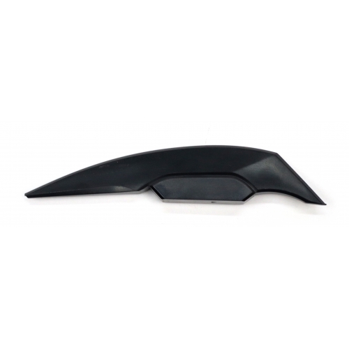 Xtremz Small Aero Fin Spoiler For Universal Bikes & Helmets - Black Color