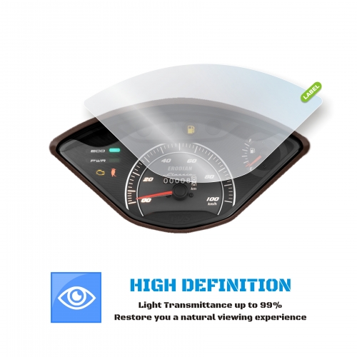 Erodian Meter Display Screen Protector For TVS Jupiter 110, Jupiter ...