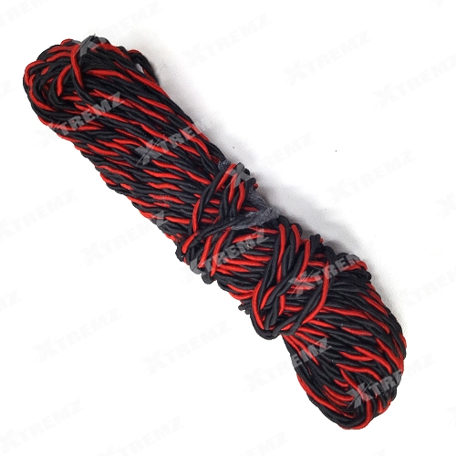 Xtremz Leg Guard Rope (30 meters) - Red Color