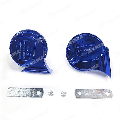 Sparta Horns For Bikes And Cars - Blue Color