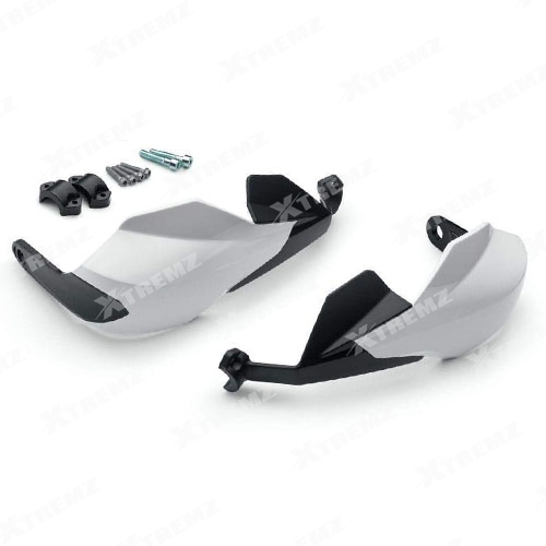 Erodian KTM Hand Guards For Universal Bikes - White color
