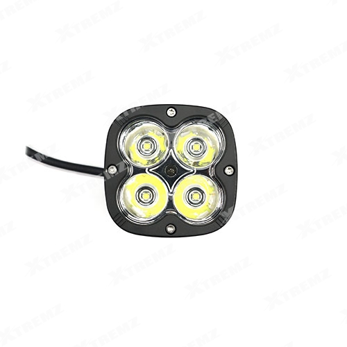 VE Square 4 Led Laser Fog Light (With Yellow Cap) For Universal Bikes ...