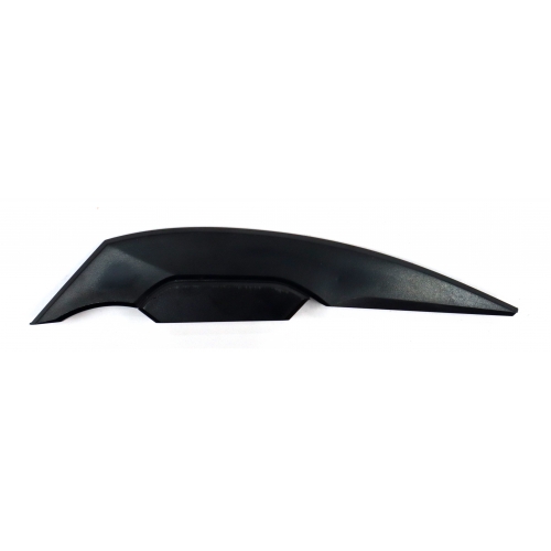 Xtremz Small Aero Fin Spoiler For Universal Bikes & Helmets - Black Color