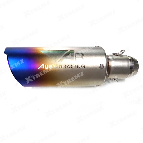 Austin AR Cut Exhaust For Universal Bikes - Multi Color