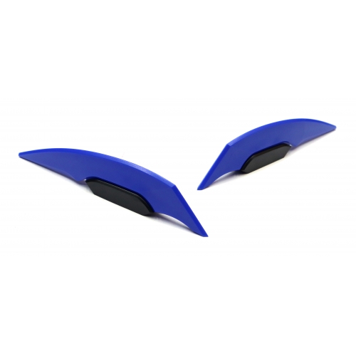 Xtremz Small Aero Fin Spoiler For Universal Bikes & Helmets - Dark Blue ...