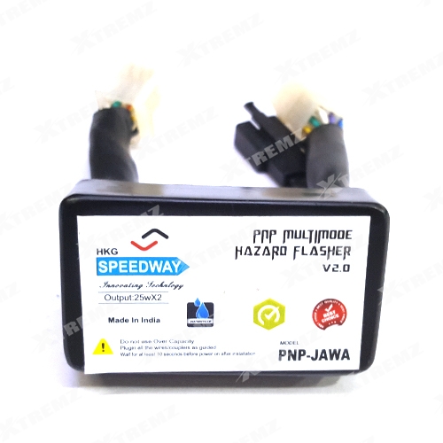 Xtremz Hazard Relay With Switch For Jawa Bikes