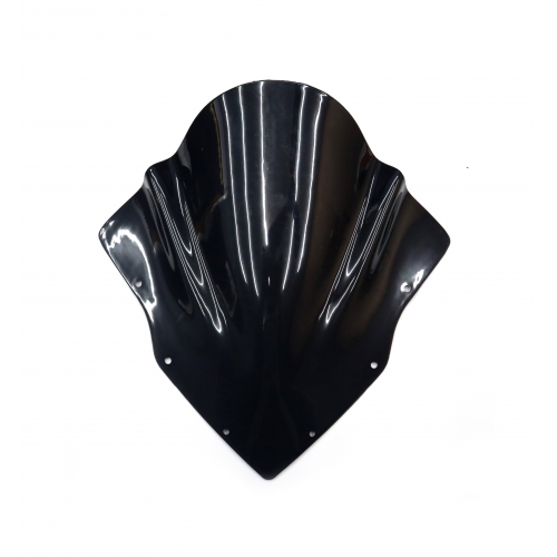 Xtremz Polycarbonate Visor For Pulsar RS200 Double Bubble Visor - Black ...