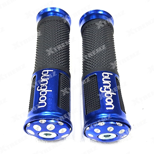 Xtremz Monster Grip For Universal Bikes - Blue Color