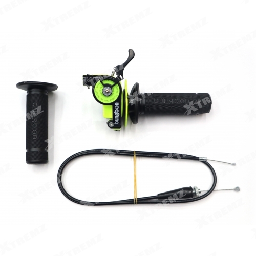 Bungbon Quick Throttle With Lock - Fluorescent Green Color