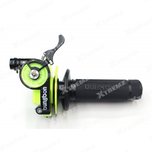 Bungbon Quick Throttle With Lock - Fluorescent Green Color