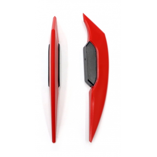Xtremz Small Aero Fin Spoiler For Universal Bikes & Helmets - Red Color