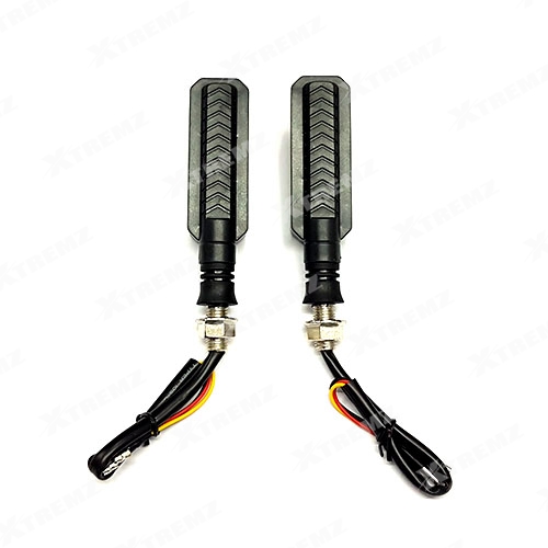 Xtremz R237 Running Fancy Indicators For Universal Bikes - Yellow & Red ...
