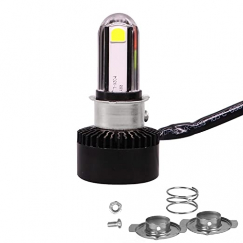 RTD M02X 35w H4 RGB LED Headlight for universal bikes - White Color