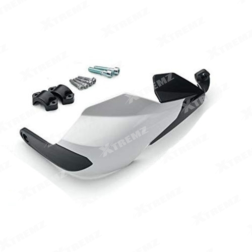 Erodian KTM Hand Guards For Universal Bikes - White color