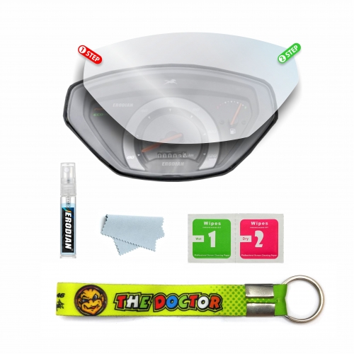 Erodian Meter Display Screen Protector For TVS Jupiter 113 Base Model Bikes