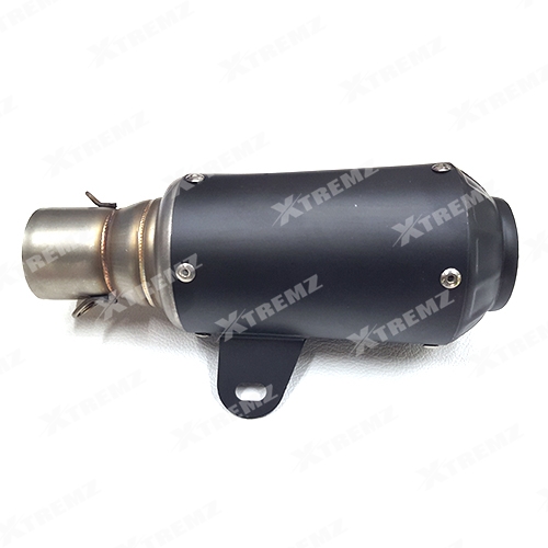 Akrapovic GP Short Exhaust For Universal Bikes -Black Color